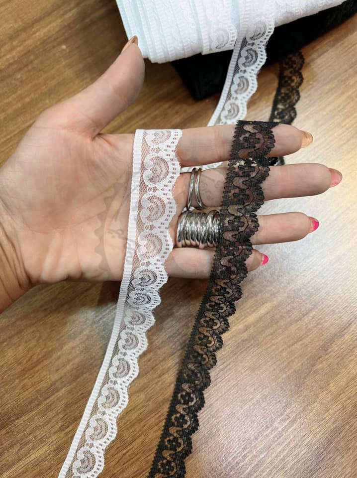 تور متری ارگانزا باریک - آنلاین خرازی | خرید نوارهای خرجکار برای لباس