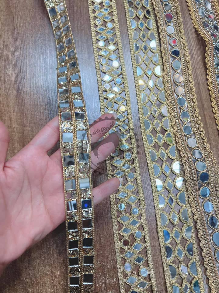 نوارخرجکار آیینه طلایی - آنلاین خرازی | نوار آیینه ای طلایی|نوار آیینه ...